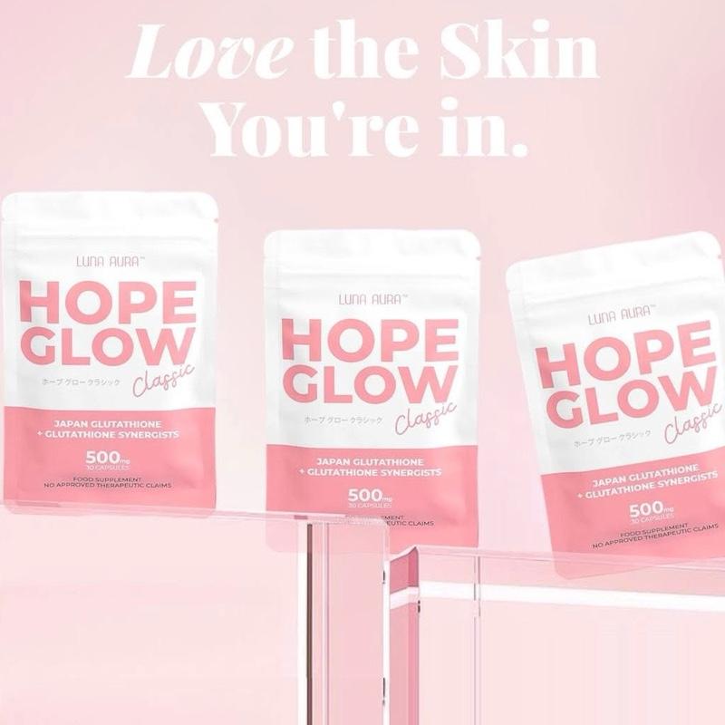 Luna Aura - Hope Glow Classic Glutathione Supplement Adult - TikTok ...
