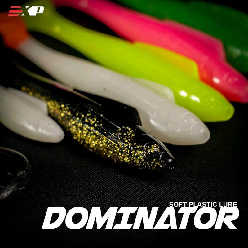 EXP Dominator Diver Soft Plastic (8cm / 4.5g) Noisy Shaker with ...