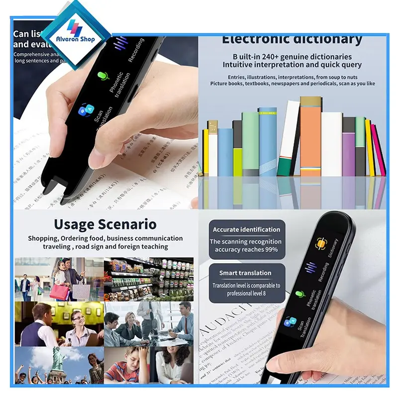 AI SMART SCANNING PEN Global Translation & Dictionary - TikTok Shop ...