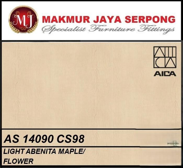 Jual HPL AICA ASIA AS 14090 CS98 - LIGHT ABENITA MAPLE I WOODGRAIN ...