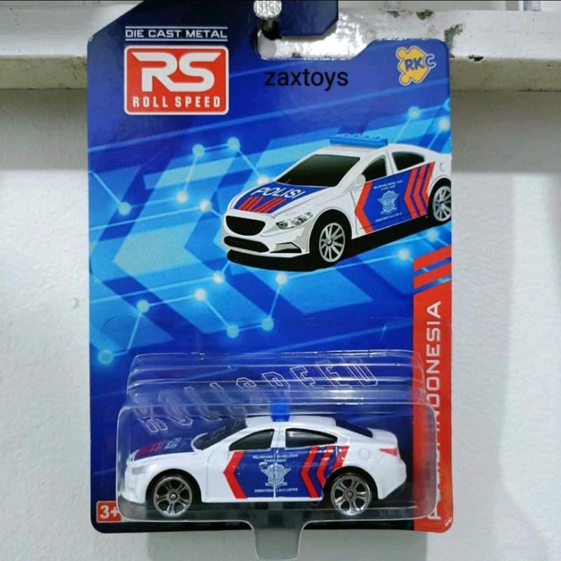 Diecast 1/64 Metal RS Roll Speed Mobil Polisi Metal Plastik - Shop ...