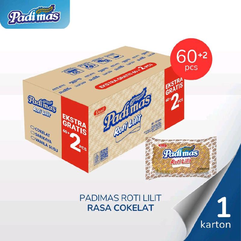 Padimas Roti Lilit Rasa Cokelat - Shop | Tokopedia