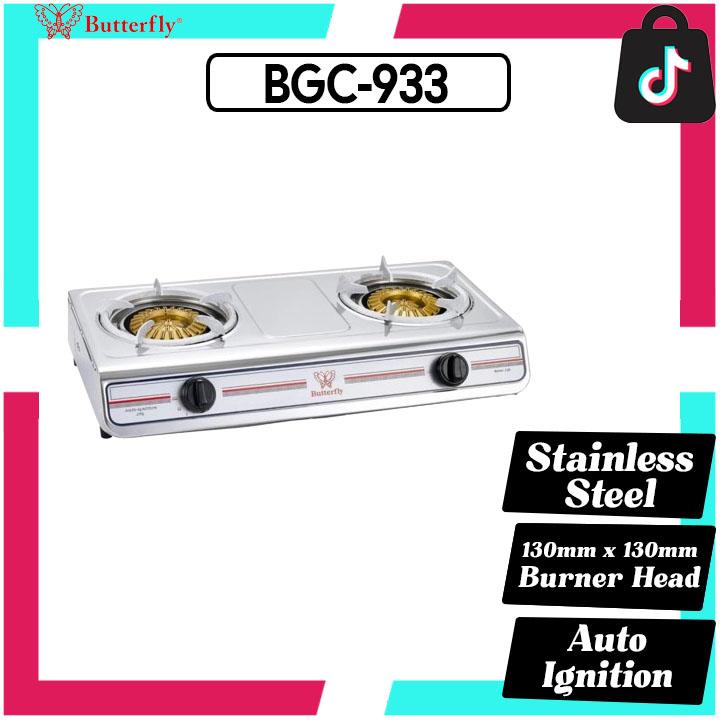 BUTTERFLY Double Burner Gas Stove Gas Cooker Stainless Steel - TikTok ...