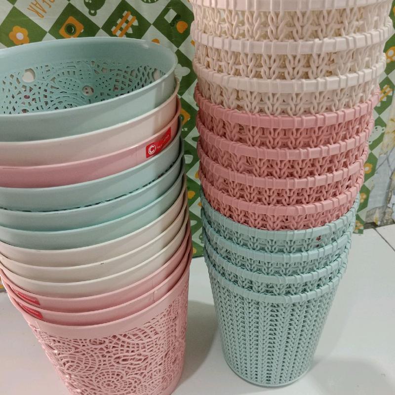 12 PCS TEMPAT SENDOK BESAR WADAH MOTIF BUNGA SERBAGUNA - Shop | Tokopedia