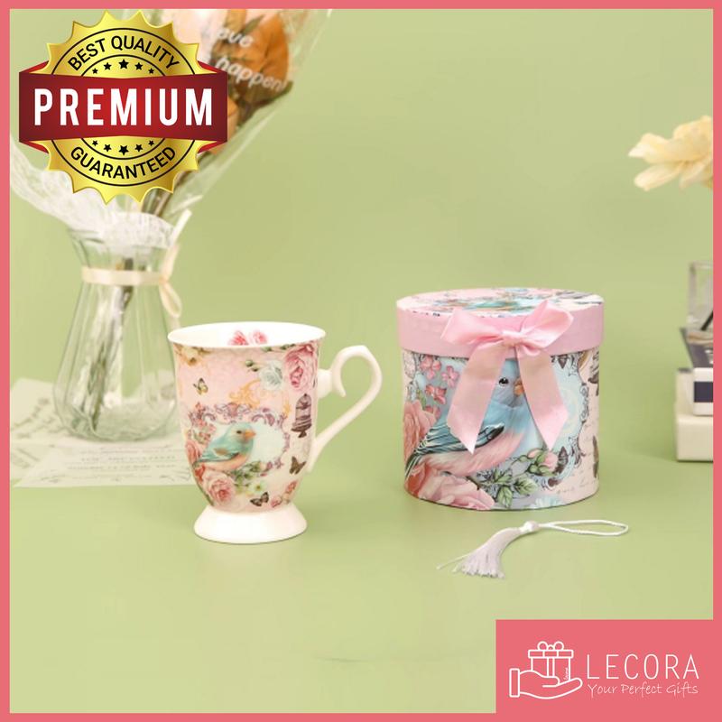LECORA ISI 1 HAMPERS GELAS SET MEWAH BAHAN KERAMIK SOUVENIR KADO - Shop ...