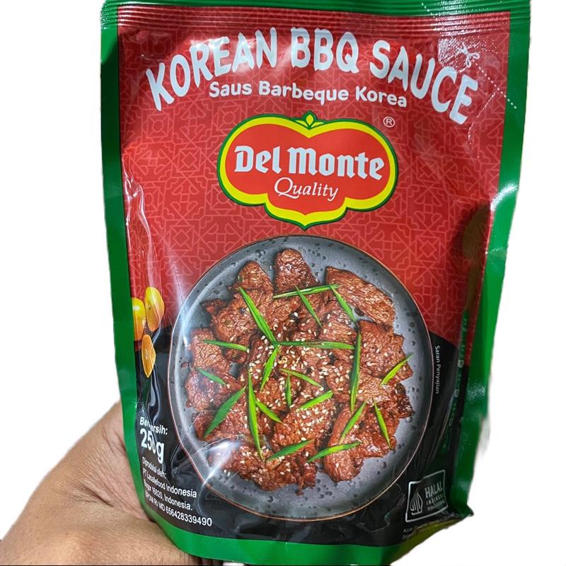 Bumbu grill, saus KOREAN BBQ merk delmonte ,BBQ korean sauce 250gr ...