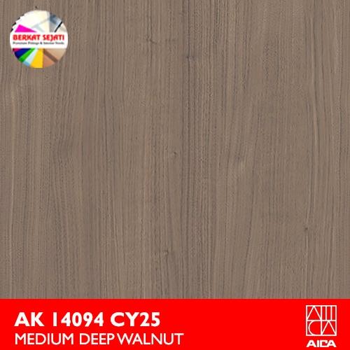 Jual JCube HPL AICA ASIA AS AK 14093 CY25 - MEDIUM MODE WALNUT ...
