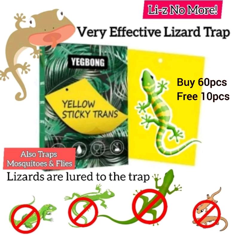 30pcs Very Good Quality Effective Lizard Trap Waterproof Sticky Trap ...
