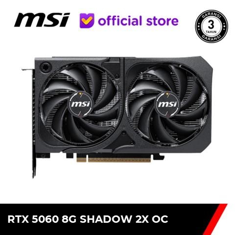 Promo MSI GeForce RTX 5060 SHADOW 2X OC 8GB GDDR7 128-bit [GPU] Cicil 0 ...