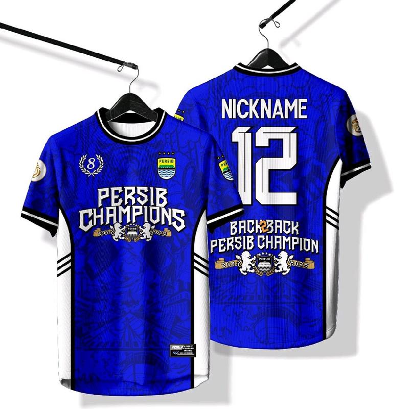 JERSEY/BAJU KAOS PERSIB FULLPRINTING BEBAS NAMA NOMOR LOGO DLL - Shop ...