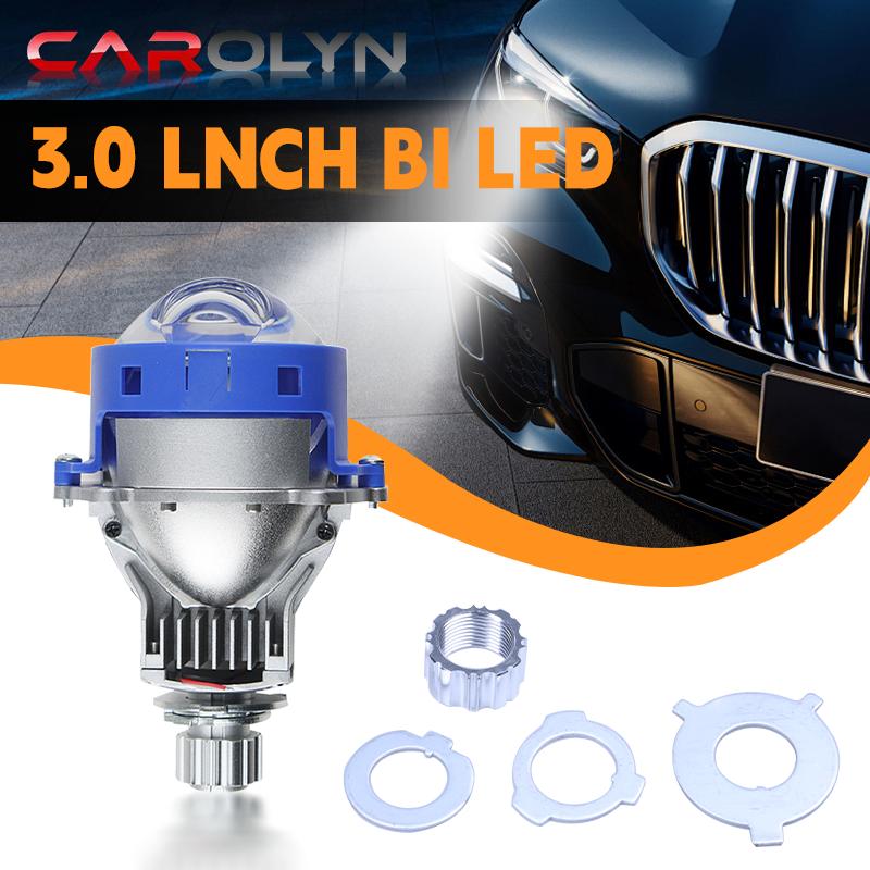 Carolyn Kit 3.0-Inch LED Car Light with Dual-Beam Projector Lens ...
