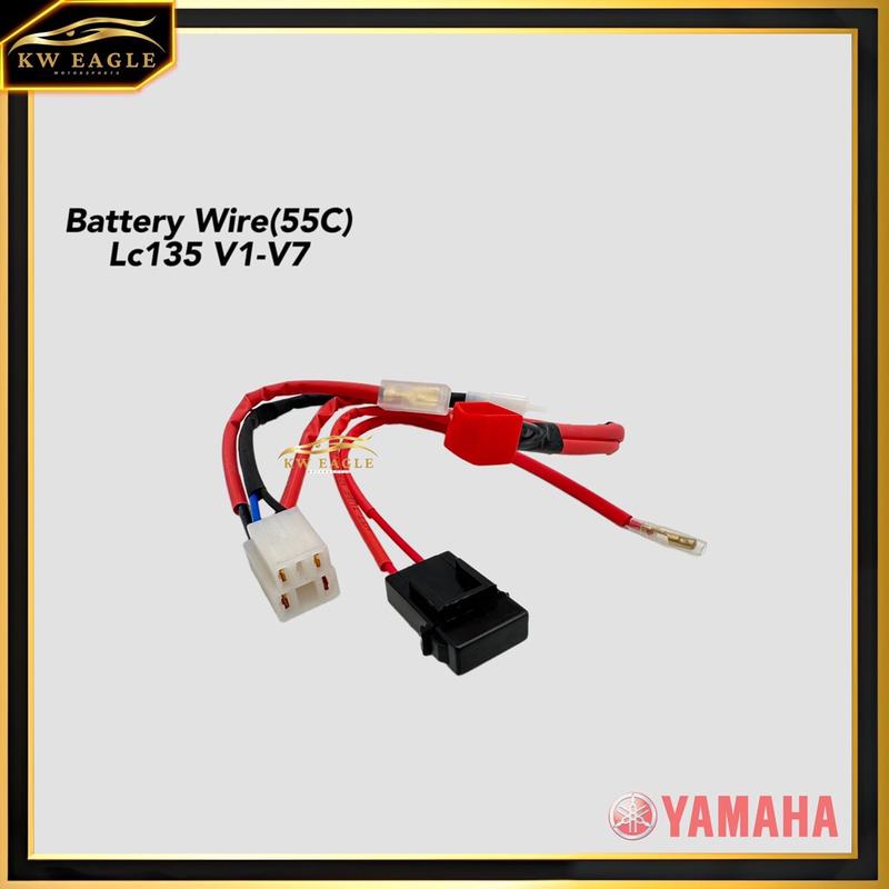YAMAHA LC135 NEW V1-V7 BATTERY WIRE BATERY WAYAR BATERI WIRING - TikTok ...