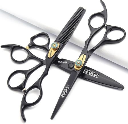 Hairdresser Personalized Spacer Flat Shears 6-inch Thinning - TikTok ...