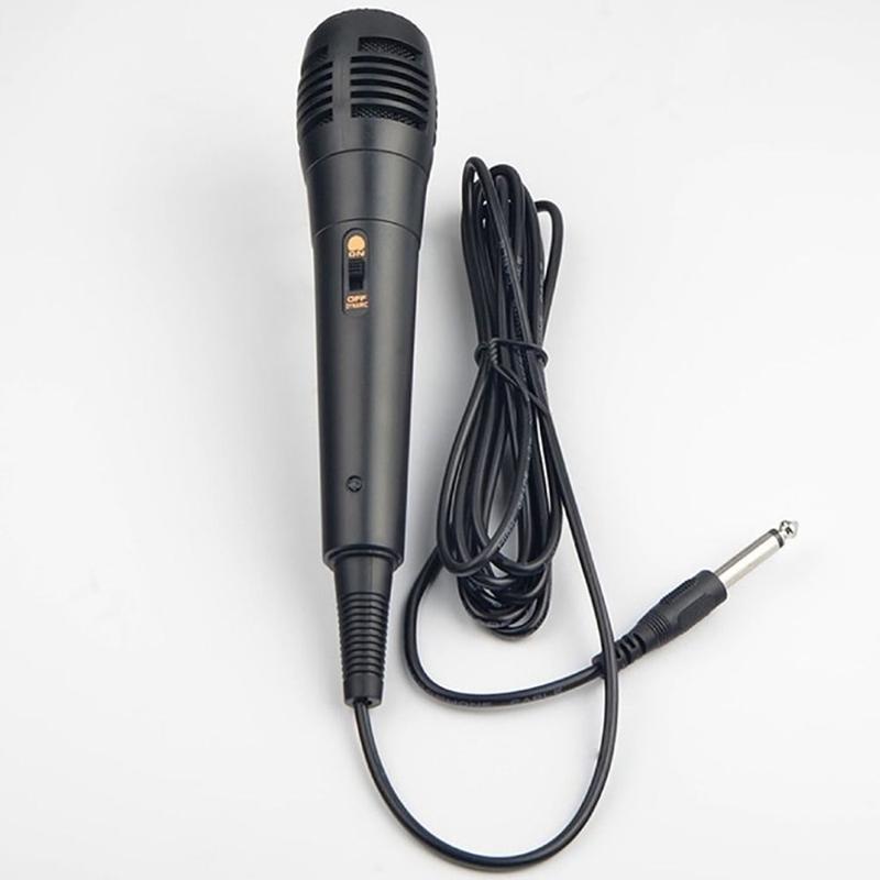 New Professional Dynamic Microphone Wired Black Vocal Mic Portable ...