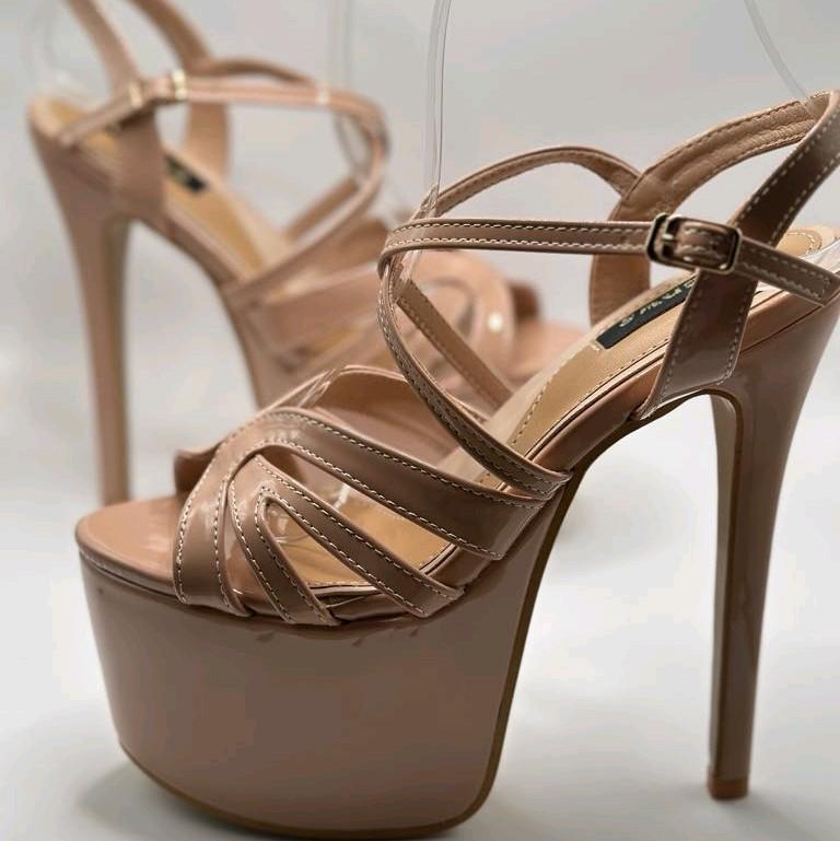 Venus Pageant Heels 6.8 inches Nude Round Toe High Heel (5-8 - TikTok ...