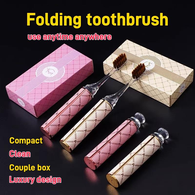 Portable Toothbrush Gift Set – Soft bristles for gentle gum care ...