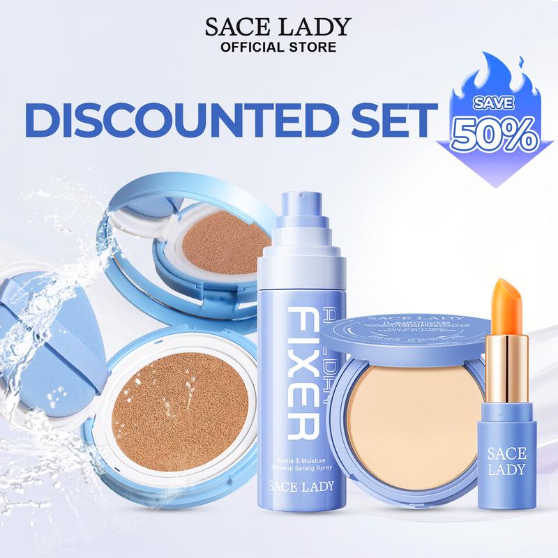 SACE LADY Blue Violet Set With Lasting Waterproof Face Powde - TikTok ...
