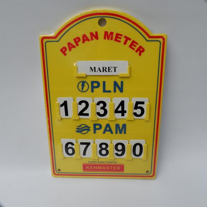 Jual Papan Meteran Pln Pam Listrik Air Meteran Kenmaster Promo ...
