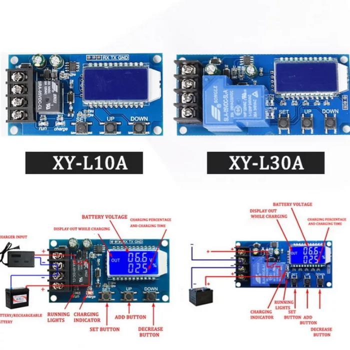 Accu Battery Charger Overcharge Protection Control Modul - Shop | Tokopedia