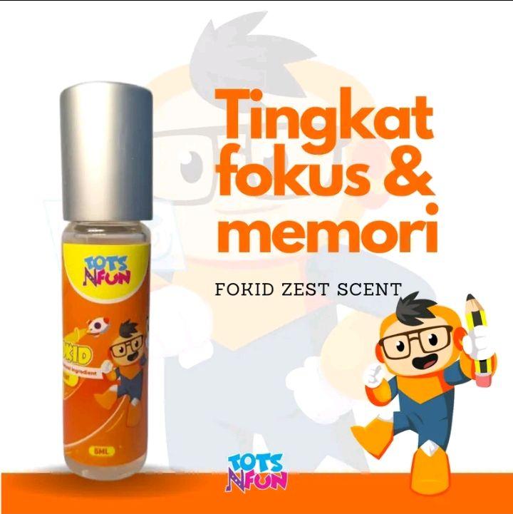 FOKID TotsNFun Essential Oil Roll On Minyak Aromaterapi Untuk - TikTok ...