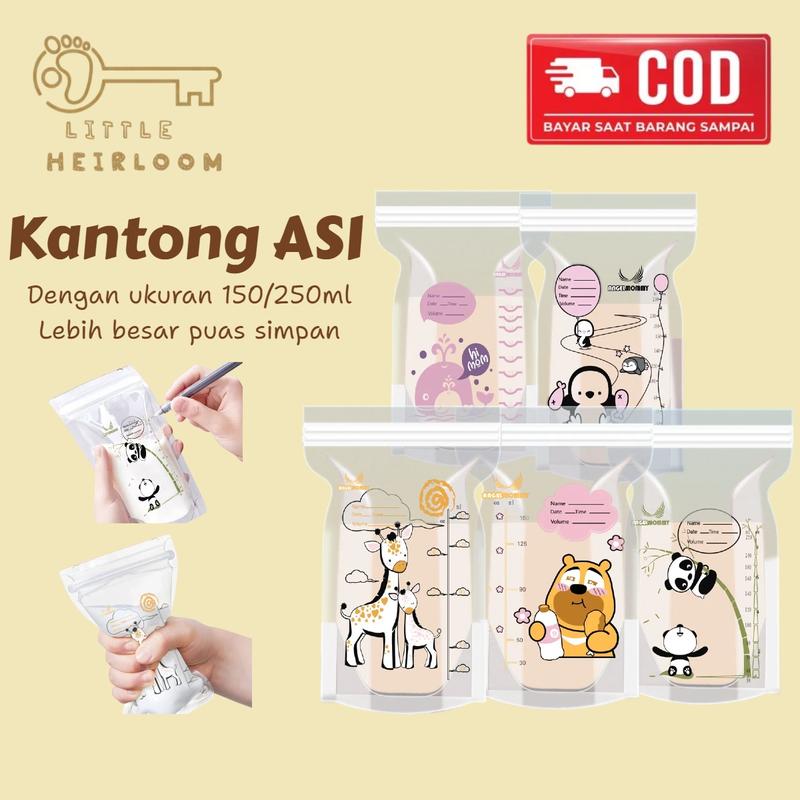Angela Mommy Tas ASI Plastik 150/250ml Kantong Breast Milk Plastik Asi ...