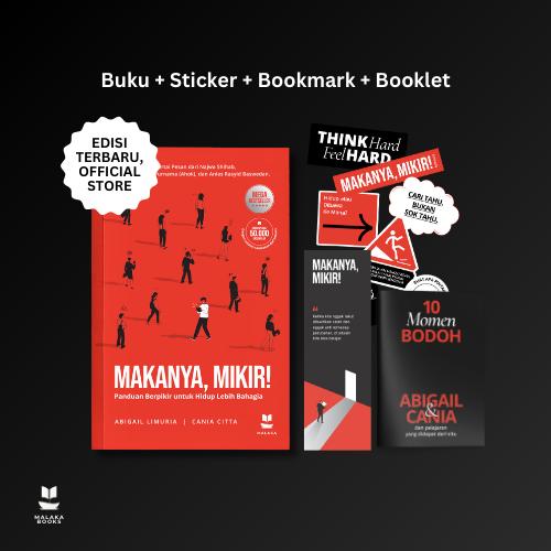 Jual Buku Makanya, Mikir! Abigail & Cania + Sticker, Bookmark, Booklet ...