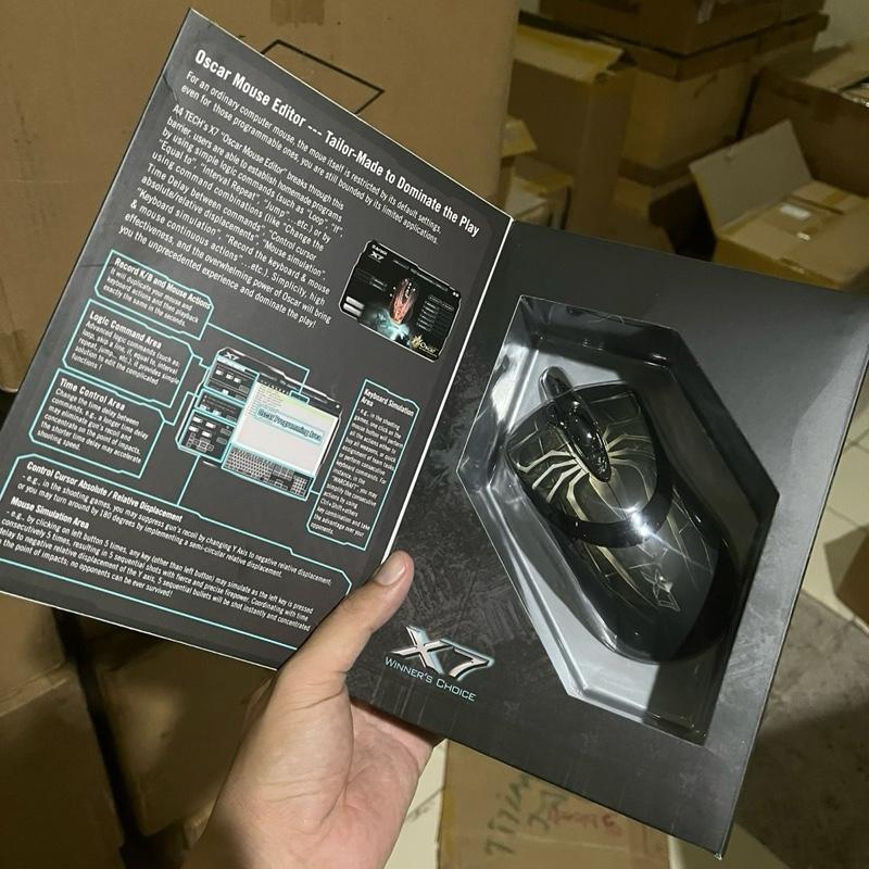 Mouse Gaming A4tech X7 XL-747H / A4tech X7 747 Spider - Shop | Tokopedia