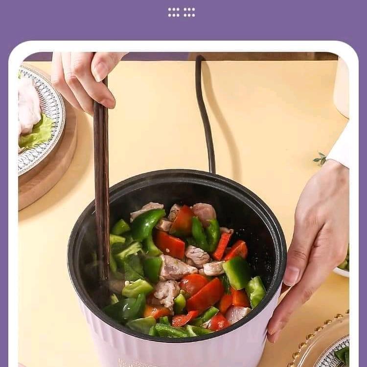 k2291 Periuk Memasak Elektrik Mini (1.6L) - TikTok Shop Malaysia