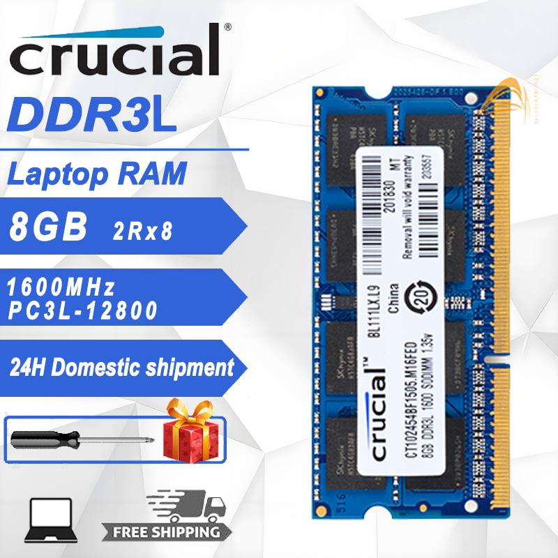 RAM DDR3L, Penting, RAM 8GB, Kelajuan 1600MHz, PC3L-12800S, 1.35V ...