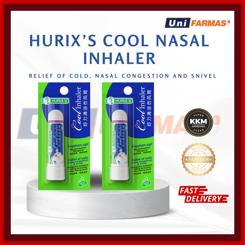 HURIX'S Cool nasal inhaler 2ML untuk Mengatasi Hidung Tersumbat ...