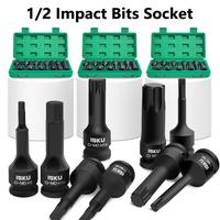 Promo ISKU Mata Socket Impact Bits Set 10pcs Bahan Cr-Mo 1/2 Inch ...