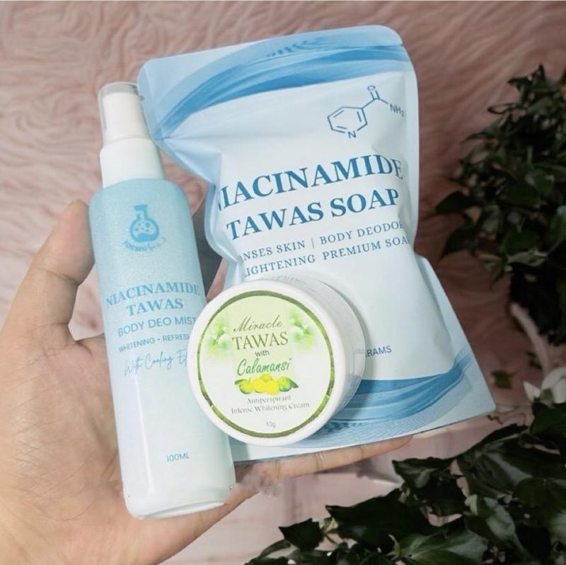 TAWAS KILI-KILI BUNDLE-1NIACINAMIDE TAWAS SOAP[MALAKI]+TAWAS - TikTok ...