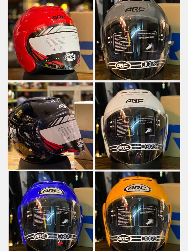 ARC HELMET MODERN COLORS (NEW) - TikTok Shop Malaysia