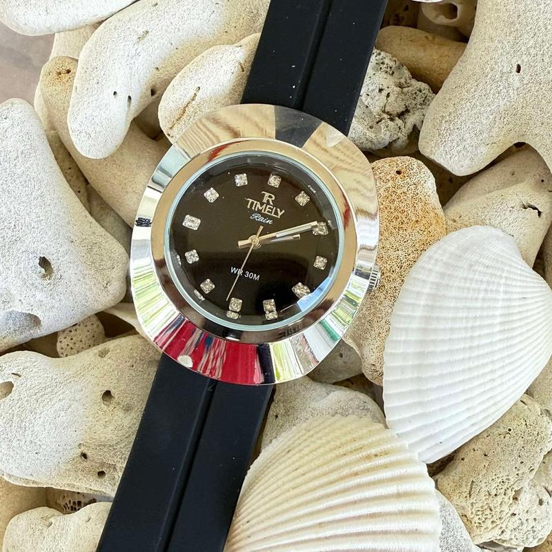 Timely Rain Men Analog Watch Silicon Special Buckle Waterproof - TikTok ...