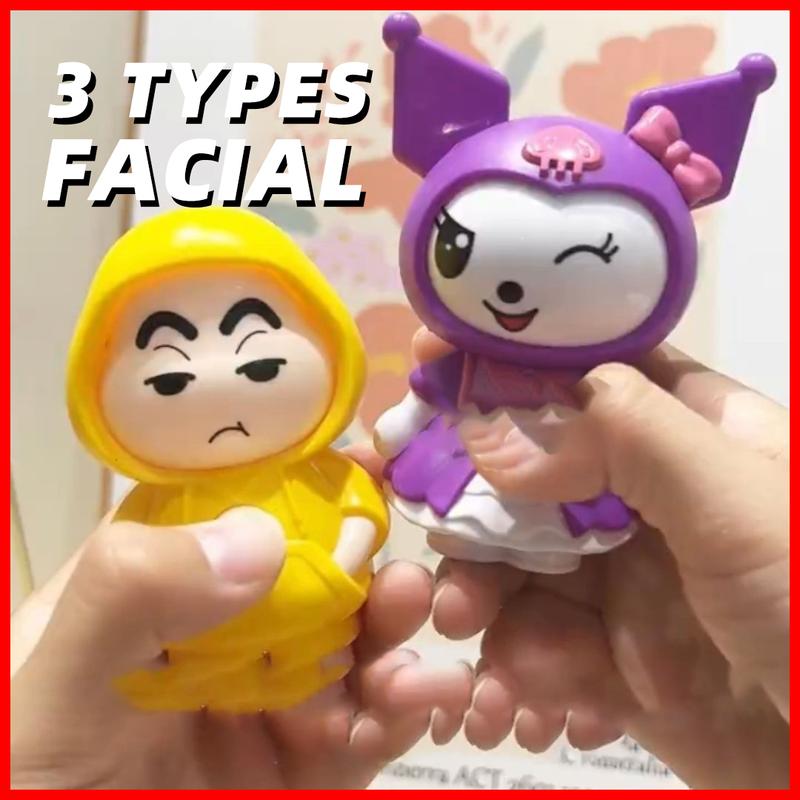Crayon Shin chan Face Changing Doll Pendant Kuromi Trendy To - TikTok ...