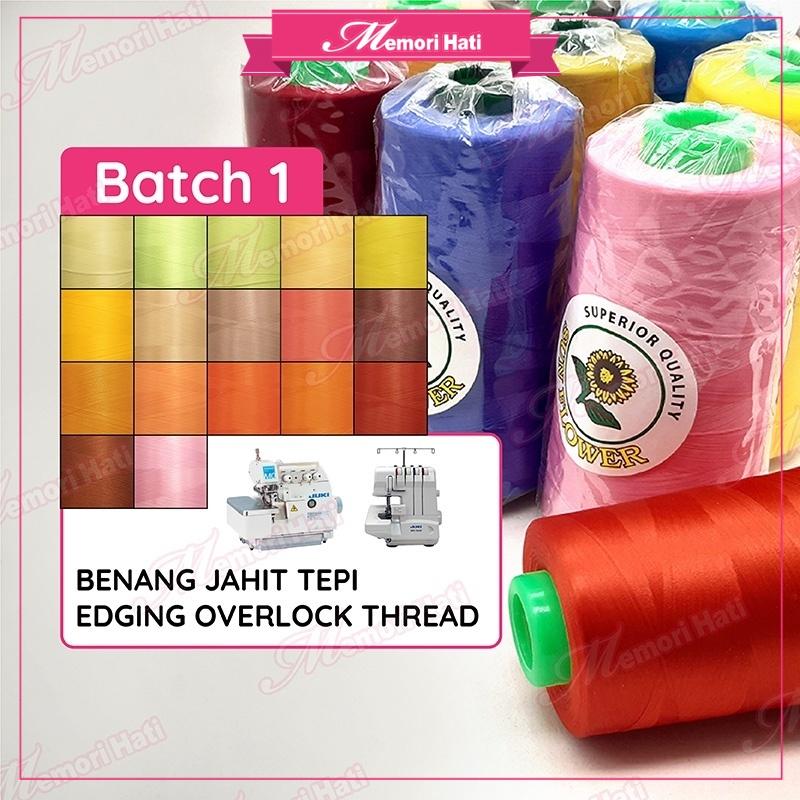 100g Polyester Thread Benang Jahit Tepi / Batch 1 - TikTok Shop Malaysia