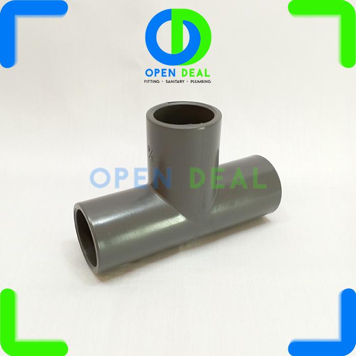 Tee PVC 3/4 inch / T 3/4 in Aw / Leter T Sambungan Pipa 3/4" - Shop ...