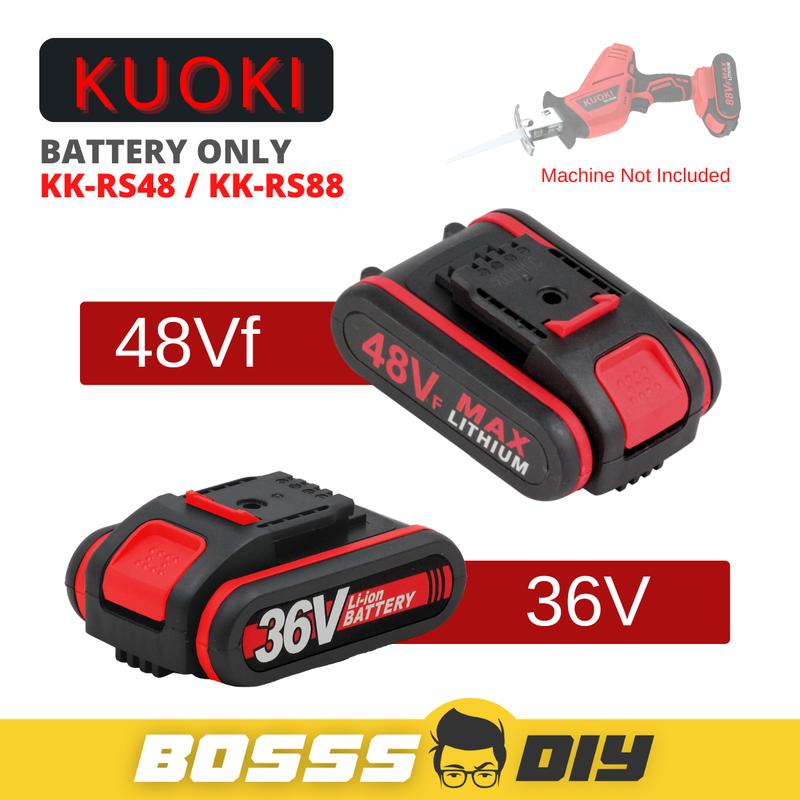 [ BATTERY ONLY ] for KK-RS48 / KK-RS88 KUOKI Cordless Reciprocating ...