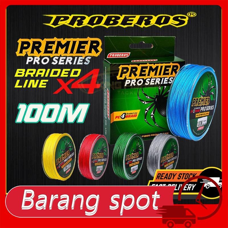 Proberos braided fishing line pe 100m X4 fishing line braid fishing ...