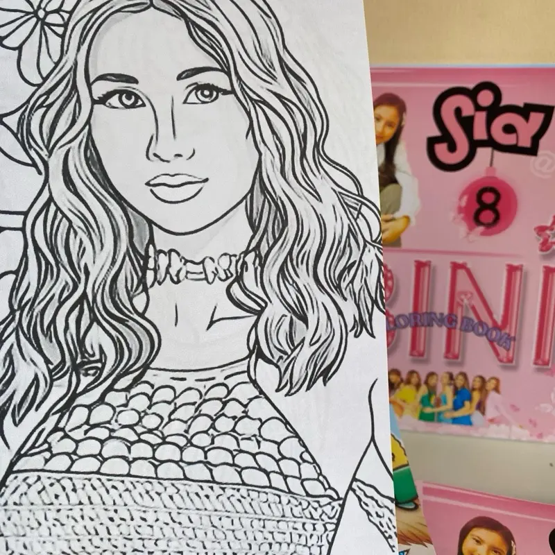 BINI COLORING BOOK ( PERSONALIZED ) - TikTok Shop Philippines