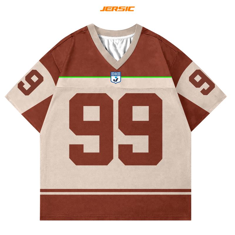 JERSIC JERSEY 99 Kaos Number series Oversize Pria Wanita Jersey OOTD ...