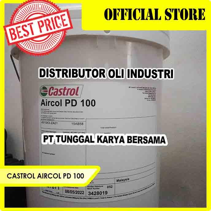 Jual CASTROL AIRCOL PD 100 ( Air Compressor Oil - Ready Stock ) - Kota ...