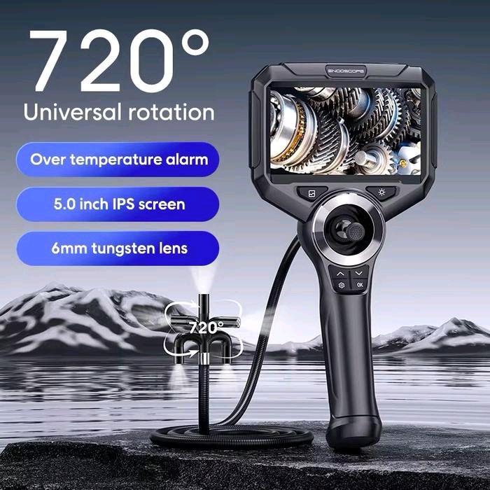 Jual Articulating Borescope Inspection Camera S50 Endoscope 4 Way ...