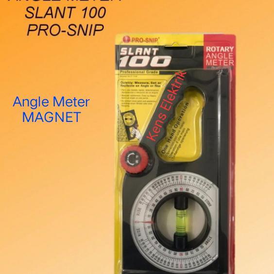 Angle Angel Meter Slant 100 Prosnip Alat ukur kemiringan sudut - Shop ...