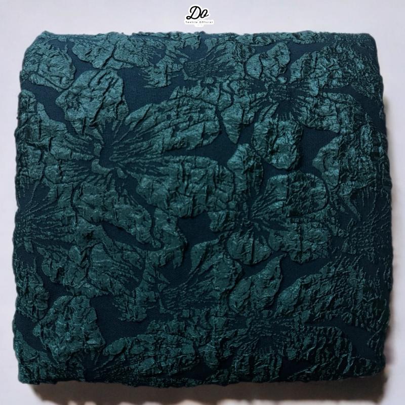 KAIN BAHAN JACQUARD/JAGUARD EMBOSSED RAFFLESIA ARNOLDI FLORAL - Shop ...