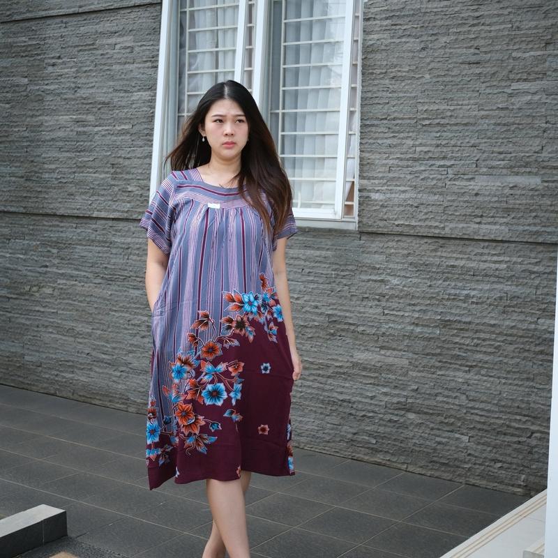 DASTER MEREK BTS 191 MODEL SIKAK NON BUSUI BAHAN RAYON - Shop | Tokopedia