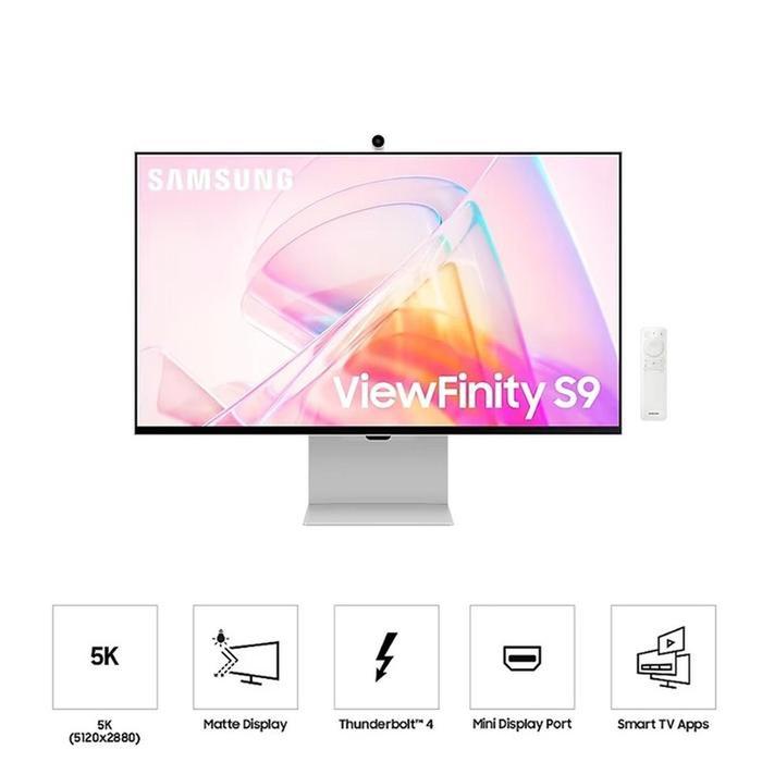 Promo SAMSUNG SMART MONITOR 27 INCH S9 S90PC IPS QHD 5K 2880P 5MS TIZEN ...