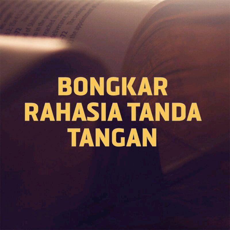 Ketahui kepribadian melalui tanda tangan - Shop | Tokopedia