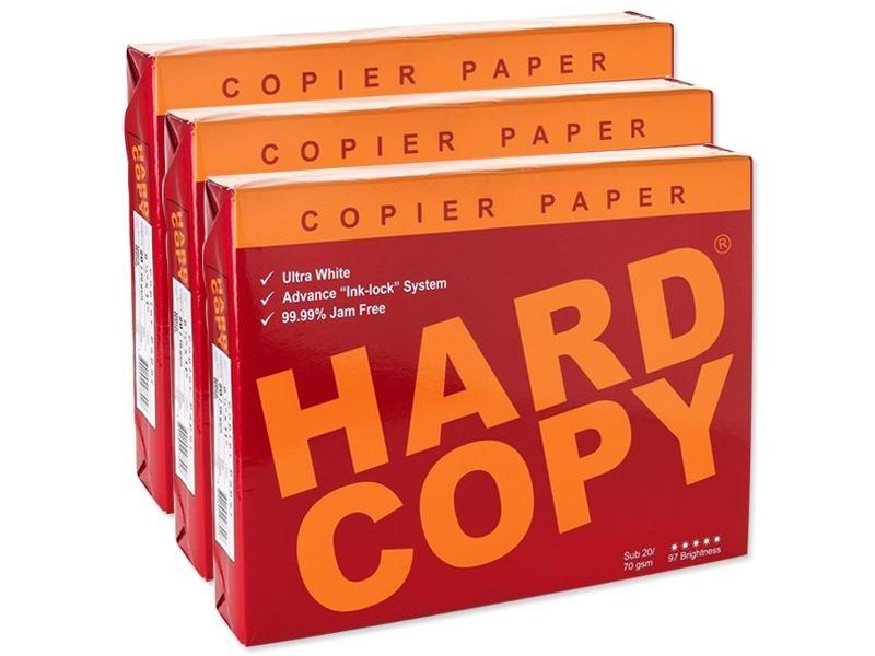 Hard Copy and Copy Paper Brand Bond Paper print Draft White Printer ...