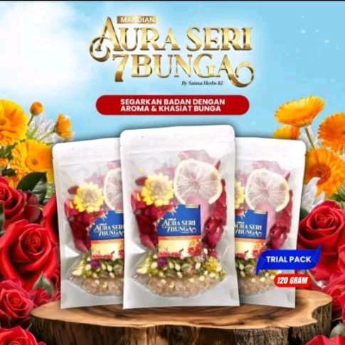 MANDIAN AURA SERI 7 BUNGA - TikTok Shop Singapore